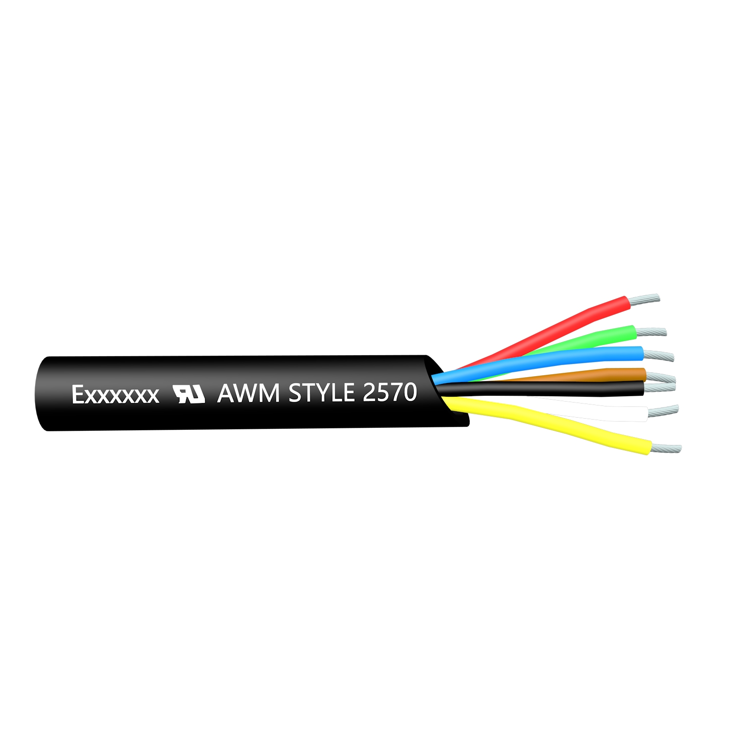 UL2570 PVC Jacket Copper Wire Multi Core Sheath Cable RoHS from China ...